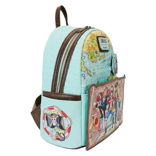 One Piece Luffy Gang Map Mini-Backpack – ANlMEHOME